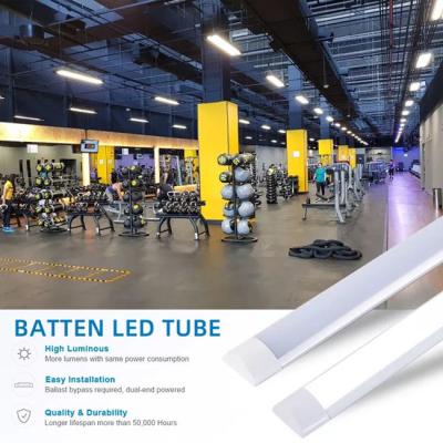 Cina Sostegno di alluminio 1.2M Frosted Shell Batten Light Fixture della metropolitana della base LED in vendita
