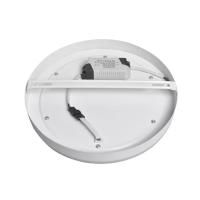 China Double Color LED Ceiling Panel Lights 265V Round Led Panel Light for sale
