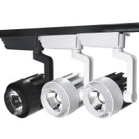 China Adjustable Head White Track Spotlights CE Led Liner Track Light for sale