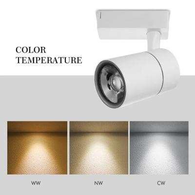 Cina Il riflettore commerciale della pista del LED pressofusione la luce di alluminio 30w della pista in vendita