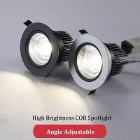 China Rotating Black Ceiling Spotlights CE 30w Kitchen Ceiling Spotlight for sale