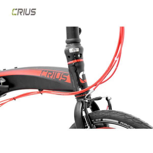 Quality 20 Inch Folding Bicycle with 9 Speed Gears and Portable Design Made of Alloy for sale