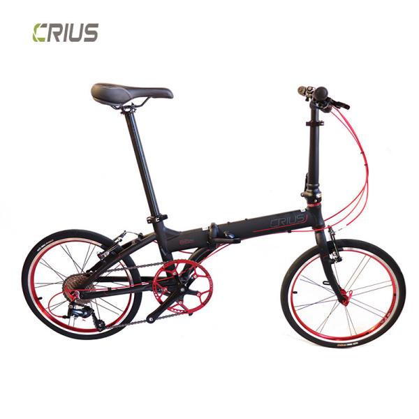 Quality 20 Inch Crius Folding Bike V Brake and 9 Speed The Perfect Combo for Outdoor for sale
