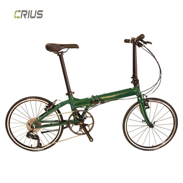 Quality 20 Inch Crius Folding Bike V Brake and 9 Speed The Perfect Combo for Outdoor for sale