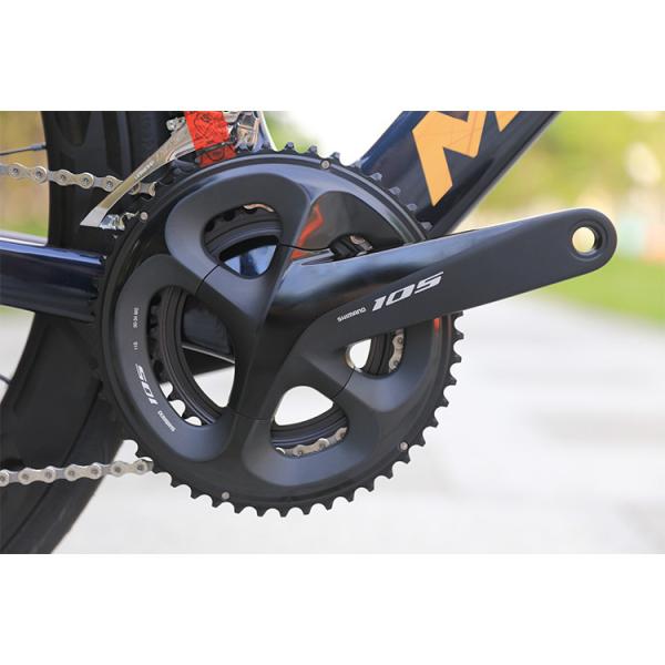 Quality 700C Full Carbon Road Bike With 31.8*90L Carbon Stem Lightweight 9.0KG Without for sale