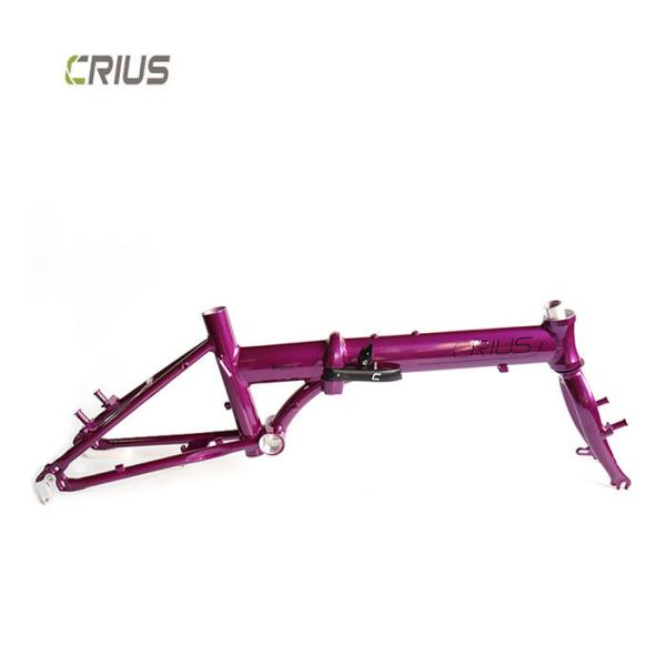 Quality 16 Inch Folding Bike With Microshift R9 Rear Derailleur And Xunjie 9s 11-28T for sale