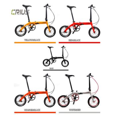 Cina Importatore Crius 14 Inch Road Mountain Bike Folding Bike Leggera per sport per adulti in vendita