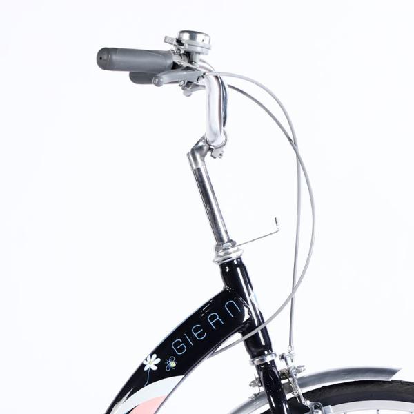 Quality 24 Steel Frame Single Speed Ladies Bike City Bicycle With Front And Rear Wheel for sale