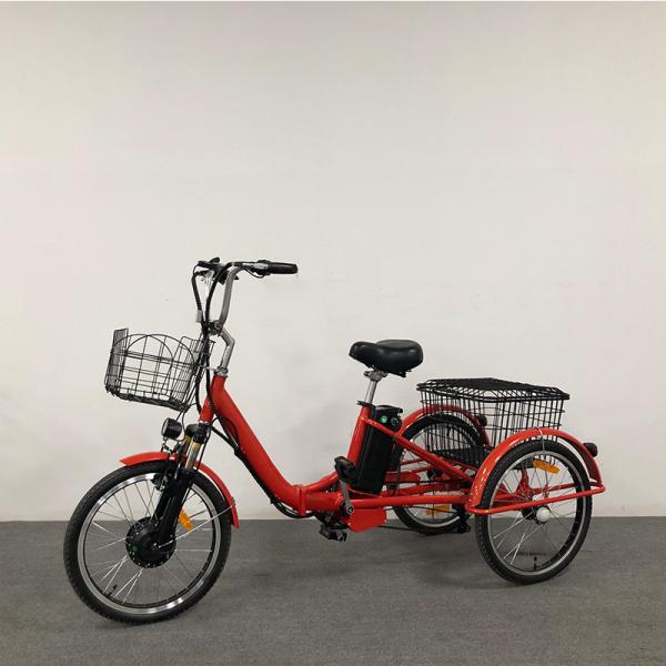 Quality Disc Brake 26*4.0 KENDA Tire Electric Tricycle With LCD Display And Foldable Design for sale