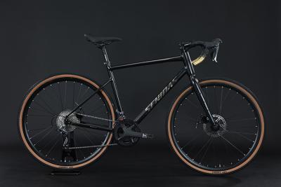 Cina Pedal ordinario attraverso asse 700 * 40C freni a disco idraulici bicicletta di ghiaia con cavi nascosti in vendita
