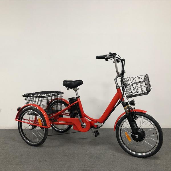 Quality Disc Brake 26*4.0 KENDA Tire Electric Tricycle With LCD Display And Foldable for sale