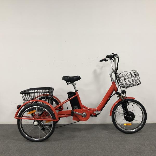 Quality Disc Brake 26*4.0 KENDA Tire Electric Tricycle With LCD Display And Foldable for sale