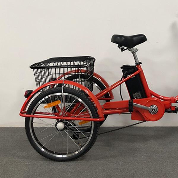 Quality Disc Brake 26*4.0 KENDA Tire Electric Tricycle With LCD Display And Foldable for sale