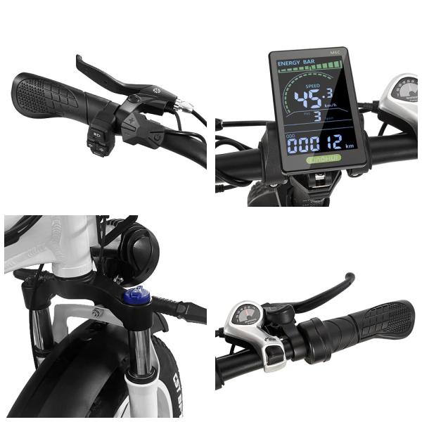 Quality 45 Km/h Max Speed Fast Folding Electric City Mountain Bicycle With Integrated for sale