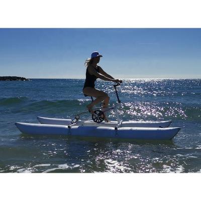 Cina Bicicletta Acquatica Per Adulti Sport Marini Portabile Gonfiabile Floating Pedal Acquatico Bicicletta Aqua Bike in vendita