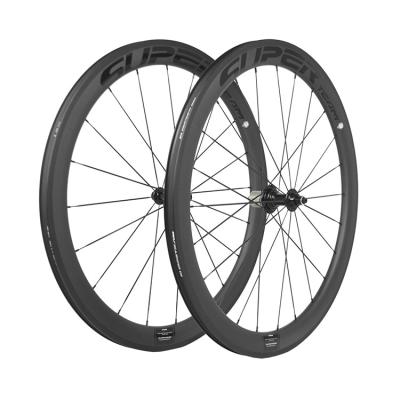China Superteam 38mm Road Wheelset with V Brake Braking System and R13 Black Hub Elbow for sale