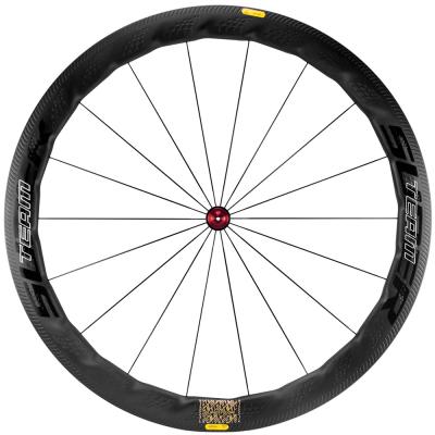 China Road Bicycles 700c Carbon Fiber Wheel Set 50mm Clincher Carbon Wheels Bicycle Wheelset for sale