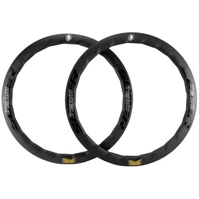 Cina Superteam 50mm Clincher Carbon Fiber Wheel Set 25mm Wide Rim Freno Ciclismo Bicicletta Ruote in vendita