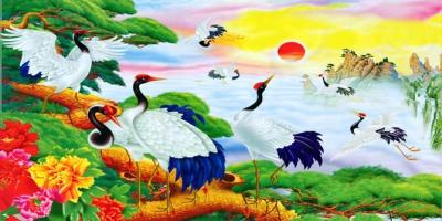 PLASTIC LENTICULAR wall art decor 3d lenticular printing landscape pictures with motion effect