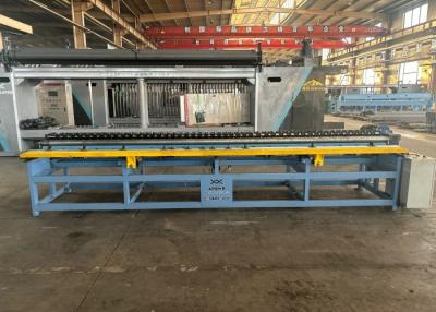 China High Output Gabion Production Line 4M Automatic Edge Folding Machine for sale