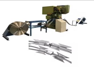 China Automatic PLC Razor Wire Machine 50-70 Times/Min for sale