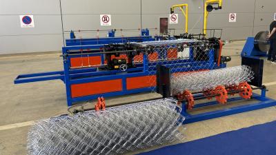 China Single Wire Chain Link Machine Fully Automated 18 Ft × 18 Ft Space Required for sale