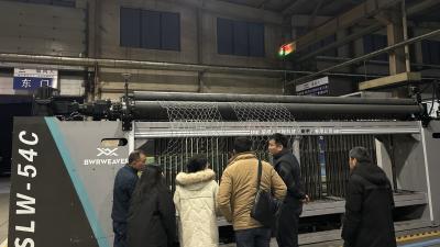 China Energy Saving Automatic Gabion Mesh Machine Stable Running 70 Cycles/Min SLW54 for sale