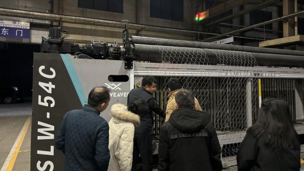 Quality Precision Weave Gabion Mesh Machine Fully Automatic 18.5 tons SLW54C for sale