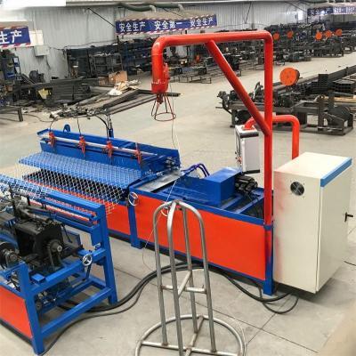 China Stable Performance Chain Link Fence Maker Machine Quick Setup for sale