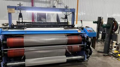 China Durability Efficient 2.2kw Heavy Duty Wire Weaving Machines Easy Operation 1600D for sale