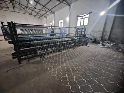 China 5 Twists Intelligent Control Gabion Box Machine 320m Per Hour for sale