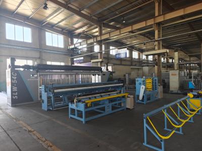 China High Output 3 Axis Linked Gabion Box Machine Fully Automatic for sale