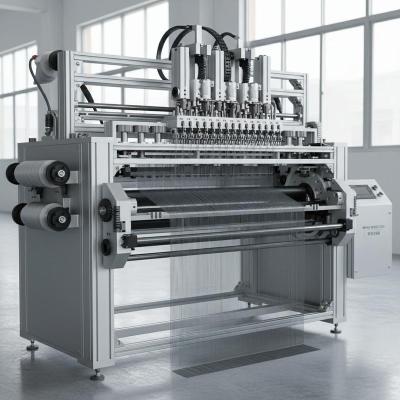 China Fully CNC high-strength aluminum alloy wire mesh weaving machines are mainly used for window screen products. for sale