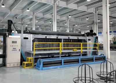 China High Precision Gabion Mesh Machine with PLC Touchscreen Control for Easy Operate Gabion Making for sale
