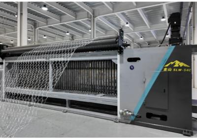 China Fully Automatic Gabion Mesh Machine with PLC Intelligent Control Automatic Feeding and Adjustable Mesh Size for sale
