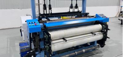 China High Output 1300mm Maximum Width Wire Mesh Weaving Loom with Dual Servo Motor Control and PLC Touch Screen for sale