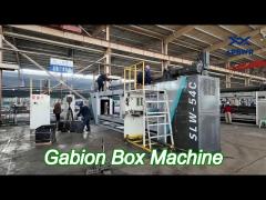 3 axis linked gabion box machine easy operate slw54a