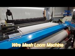 precision heavy duty wire mesh loom machine high output1300d