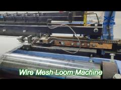 rapid production cnc wire mesh loom machine heavy duty auto cutting 1600d