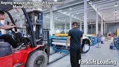 AG1600B Metal Wire Mesh Weaving Machine Shipment Vlog