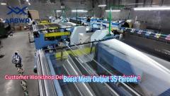 Anping Weaver 130B Wire Mesh Loom: Factory Test vs Customer On-site Application