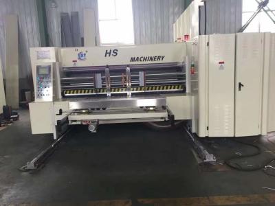 China Corrugated Cardboard 3 Color Flexo Printing Machine Printer slotter die cutter for sale