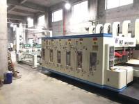 China Rotary Carton Box Making Machine Stacker 4 Color Flexo Printing Machine for sale