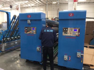 Китай Гофрированная коробка умирает папка Gluer Slotter принтера автомата для резки встроенная продается