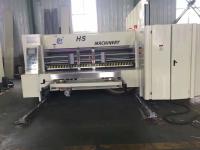 China Corrugated Paper Box Packing Machine Flexo Printing Button Auto Control for sale