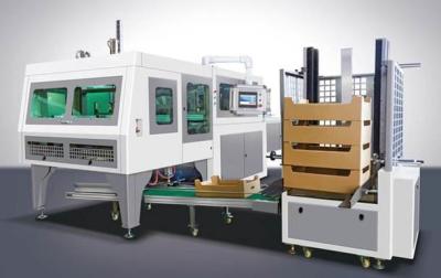 China Auto Fruit Tray Folder Machine for sale