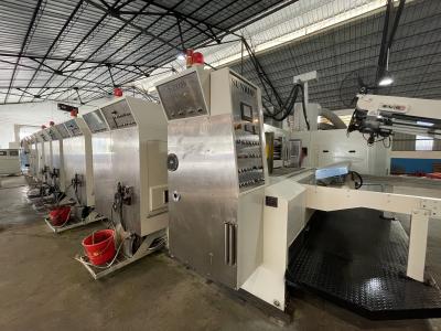 China Flexo Carton Four Color Printing Machine for sale