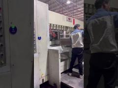 Drie kleurenprinter Slotter Die Cutter Met Stacker Voor KL Brand