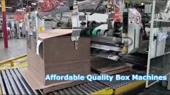 See Why Choose Used Multi Functions Corrugated Box Making Machine