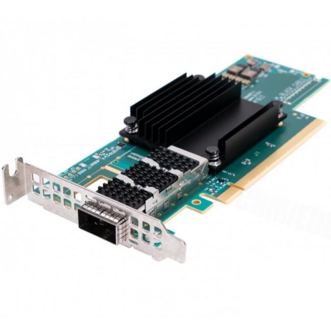 Mellanox MCX653105A-ECAT Network Card Front View